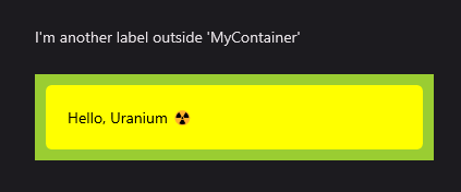 Cascading Styling | UraniumUI